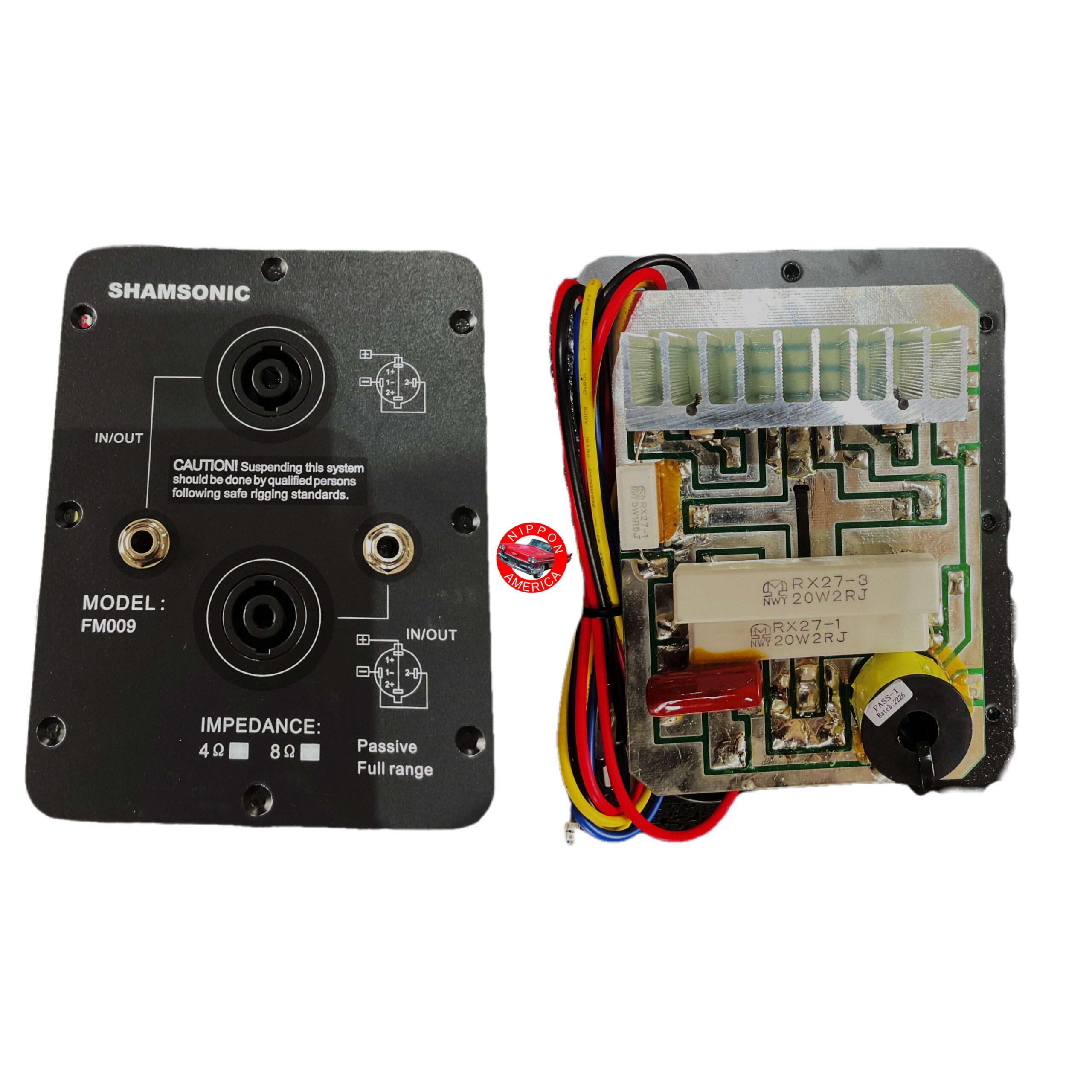 Divisor de Frecuencia 2 vias Crossover Shamsonic (CROS7) - Nippon ...